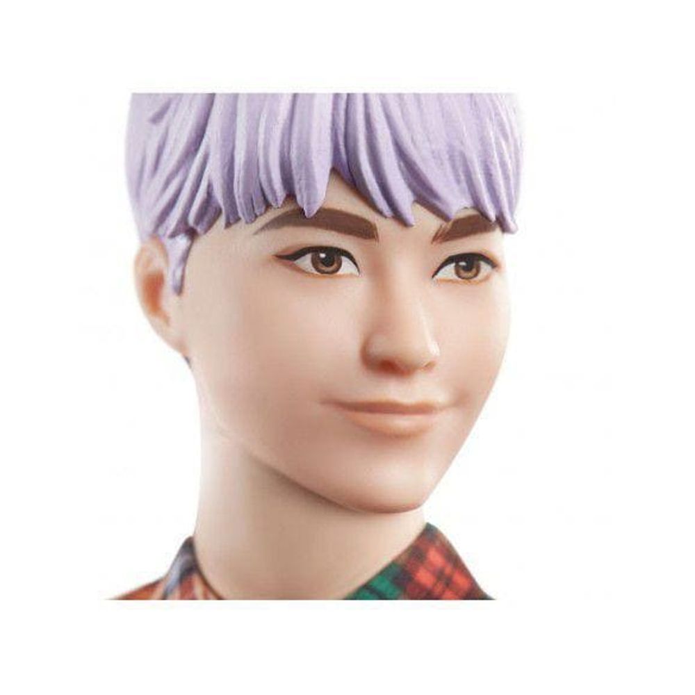 Boneco Ken Fashionistas Mattel - KEN CABELO ROSA - Le Biscuit